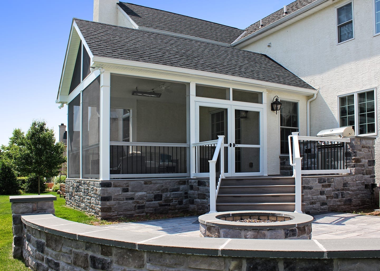 Covered Front & Back Porches in Central NY